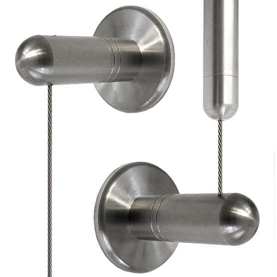 1.5mm Stainless Steel Cable Suspension Kit w/Wall-to-Wall Fixings