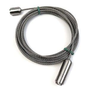 3mm Stainless Steel Cable Suspension Kit for ceiling-to-floor fixing
