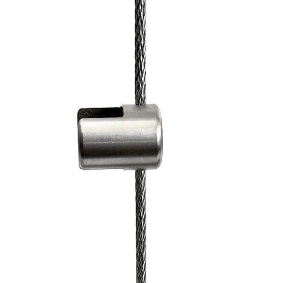 Panel Support for 3mm Stainless Cables | Hang 1/4” thick panels