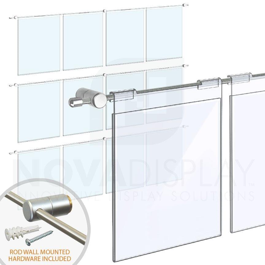 Rod Wall Mounted Display Kits | Nova Display Systems Store