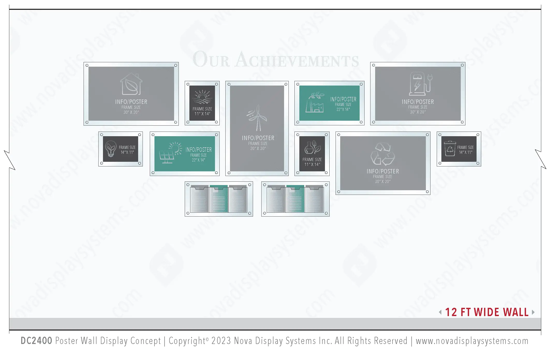 DC2400 Poster Wall Display Concept | Wall Display Ideas