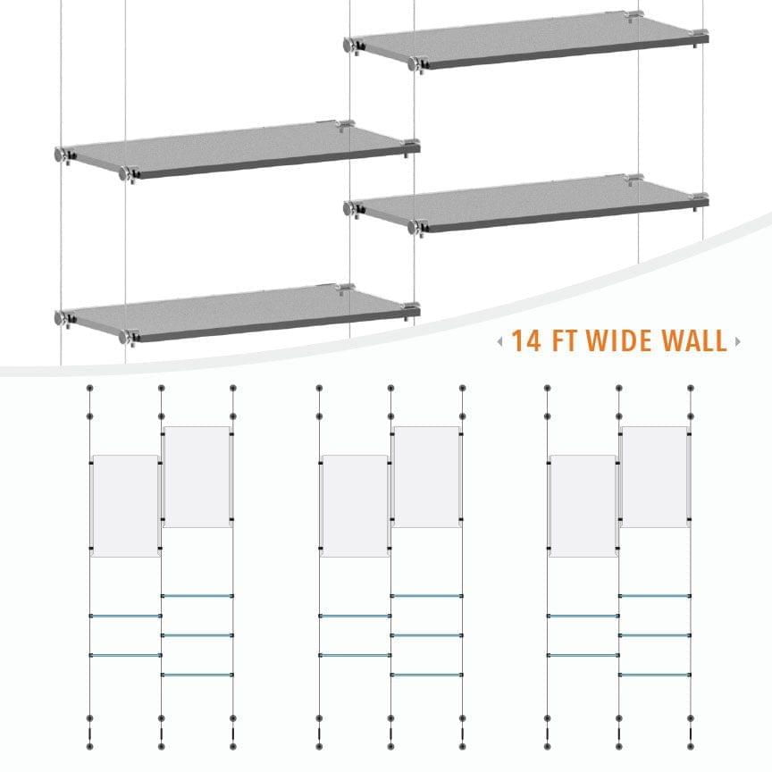 Wall Display Ideas | Simple modular solutions for practical displays