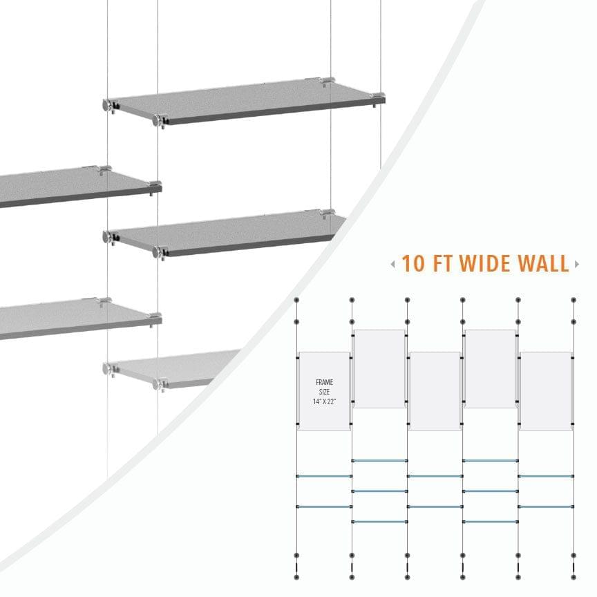 Wall Display Ideas | Simple modular solutions for practical displays