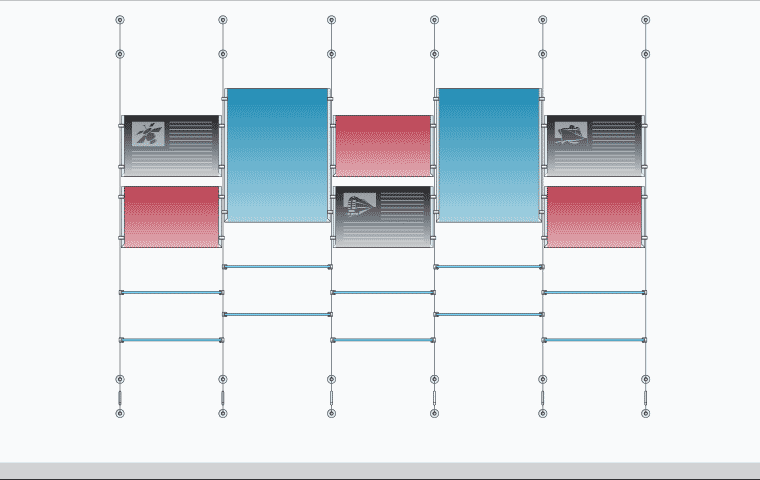 Product Wall Display | Display merchandise and promo products