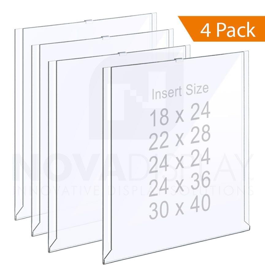 Acrylic Poster Displays – Cable Suspended Acrylic Poster Holders