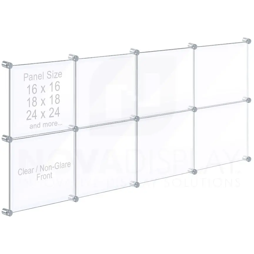 Aluminum Acrylic Poster Frames | Nova Display Systems Store
