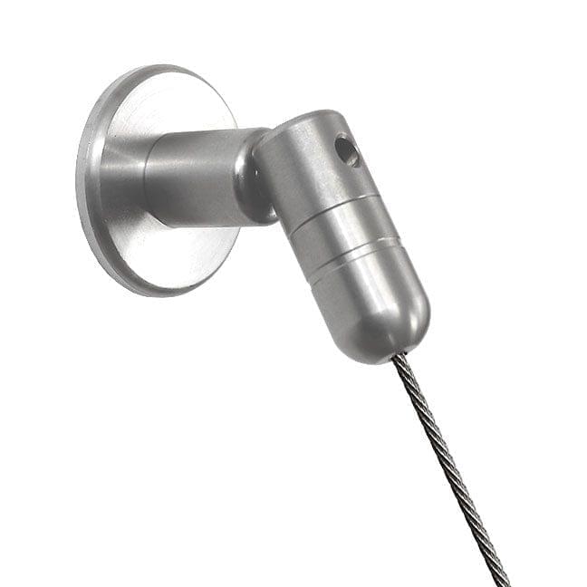 38mm Base Support w/Adjustable Angle Coupling | Stainless Steel