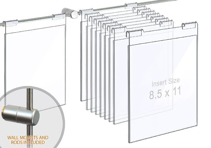 Acrylic Accessories for Rod Display Systems | Nova Display