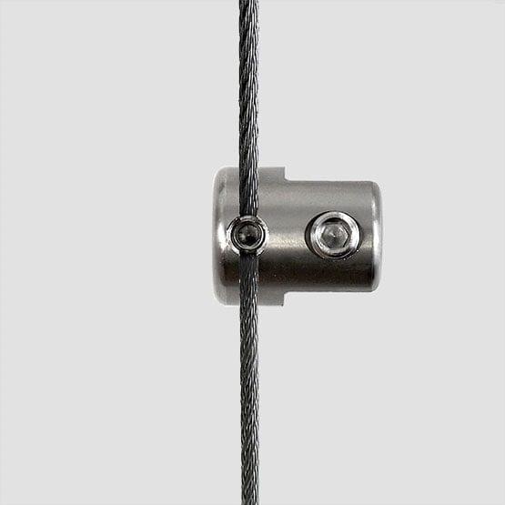 Panel Support for 3mm Stainless Cables | Hang 3/8” thick panels
