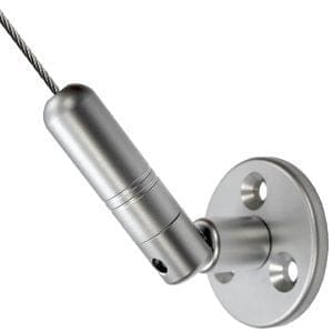 50mm Base Support w/Adjustable Angle Coupling for Cable System
