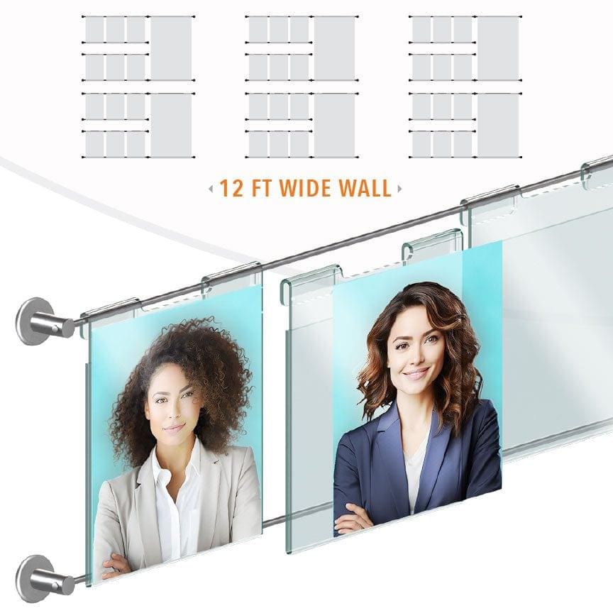 DC2132 Photo Wall Display Concept | Wall Display Ideas