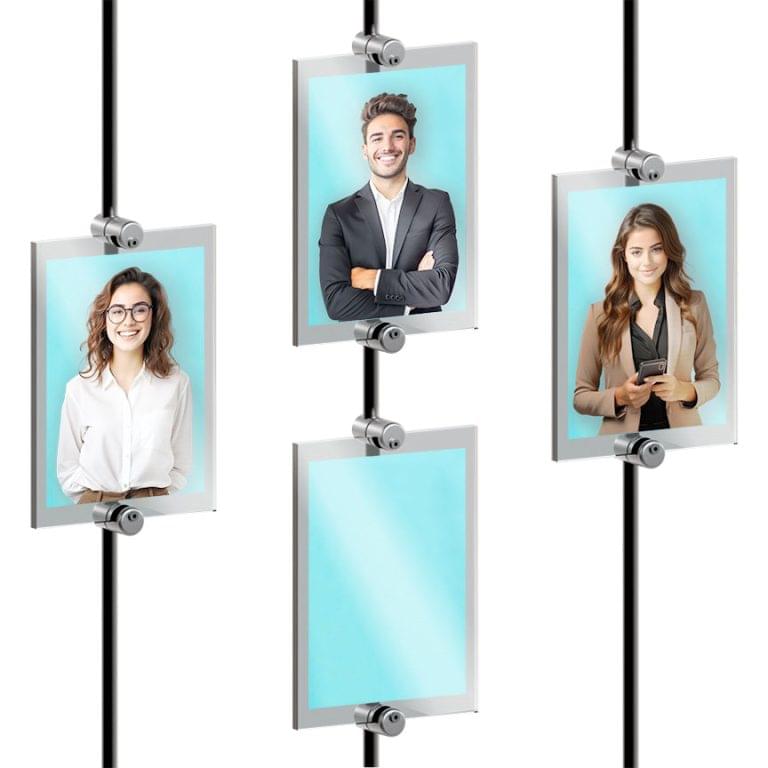DC2139 Photo Wall Display Concept – 18ft Wall | Employee Photos