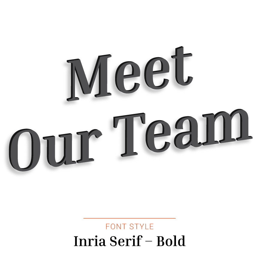Serif Font Styles – Flat Cut Acrylic Letters in Satin-Matte Black